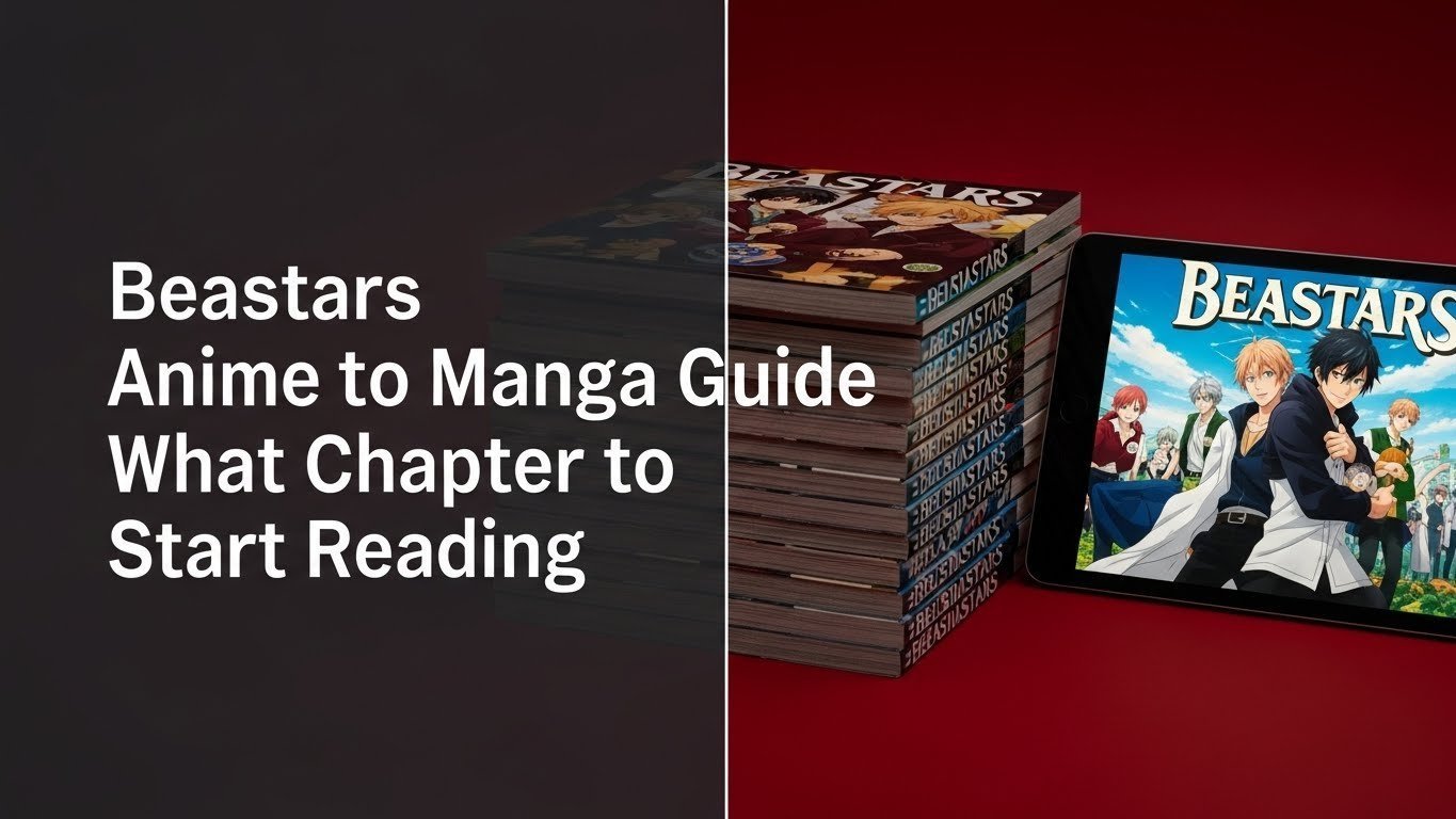 Beastars Anime To Manga Guide What Chapter To Start Reading - MangaShed