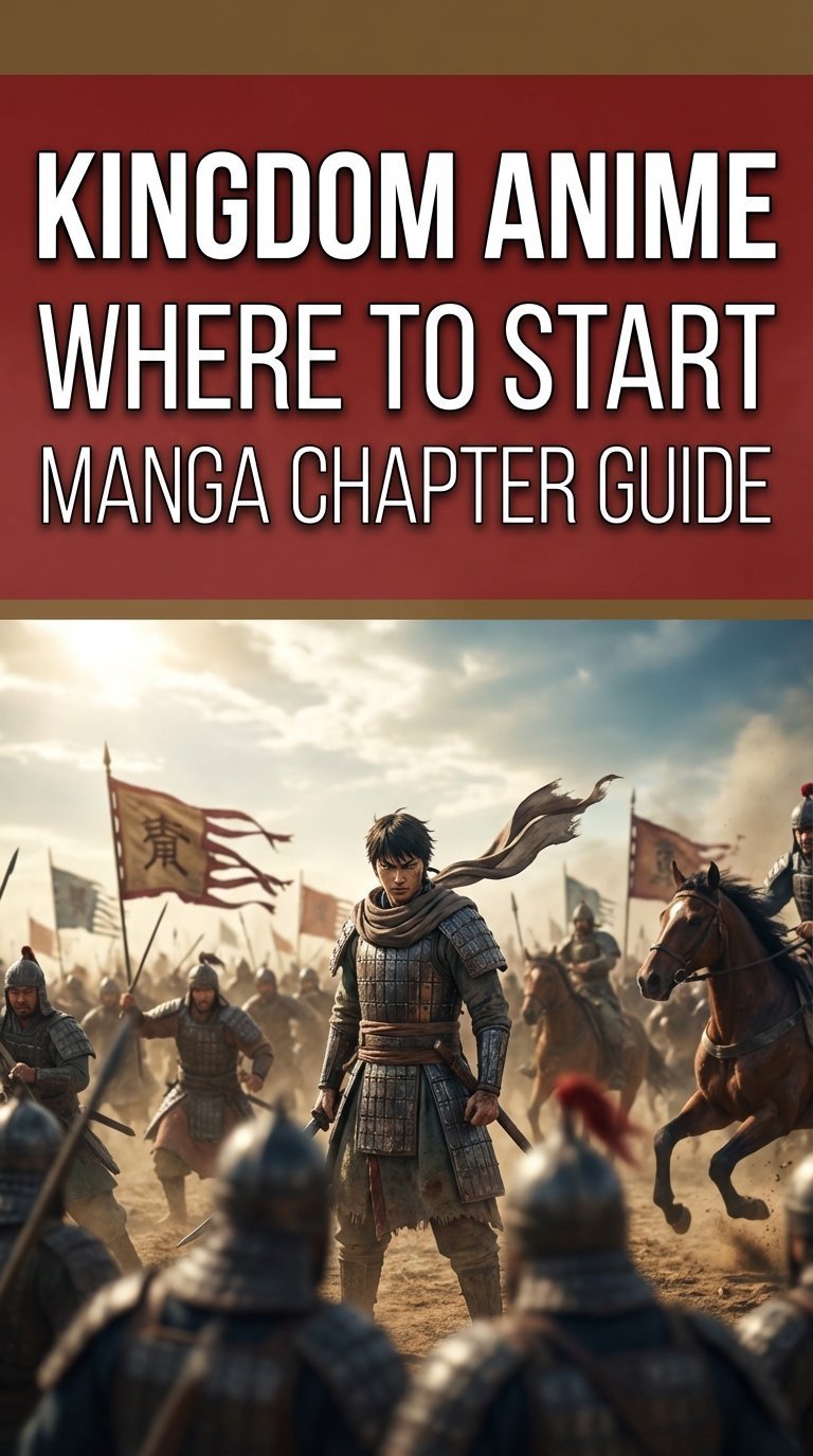 Kingdom Anime Where To Start Manga Chapter Guide - MangaShed