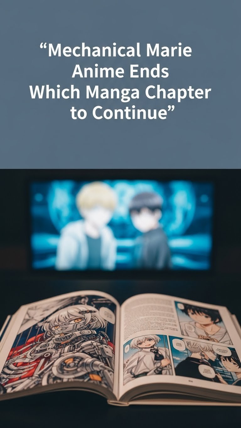 Mechanical Marie Anime Ends Which Manga Chapter To Continue - MangaShed