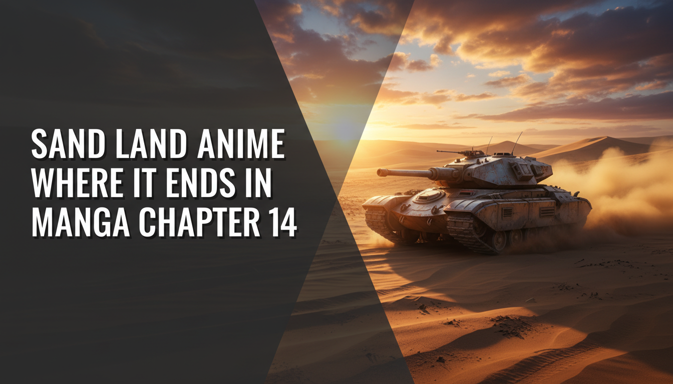 Sand Land Anime Where It Ends In Manga Chapter 14 - MangaShed