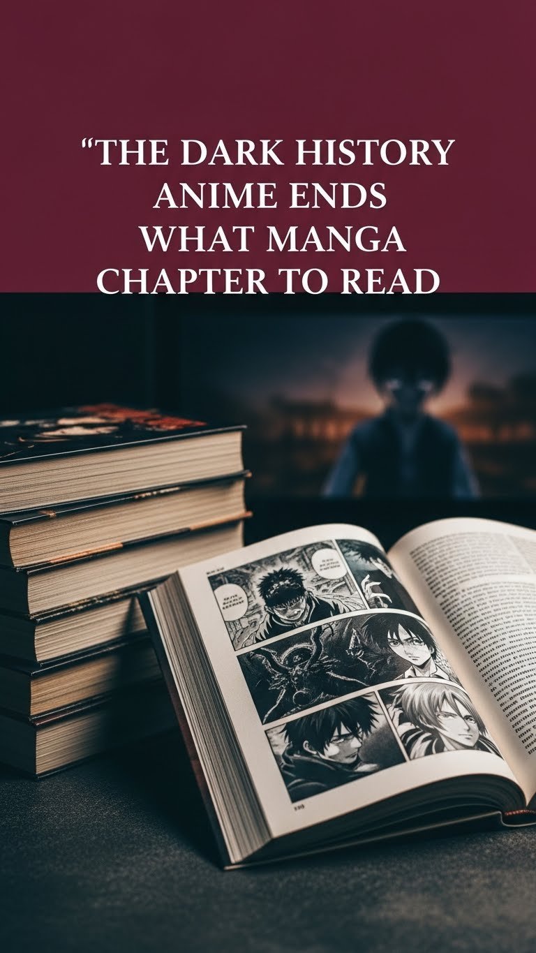 The Dark History Anime Ends What Manga Chapter To Read - MangaShed
