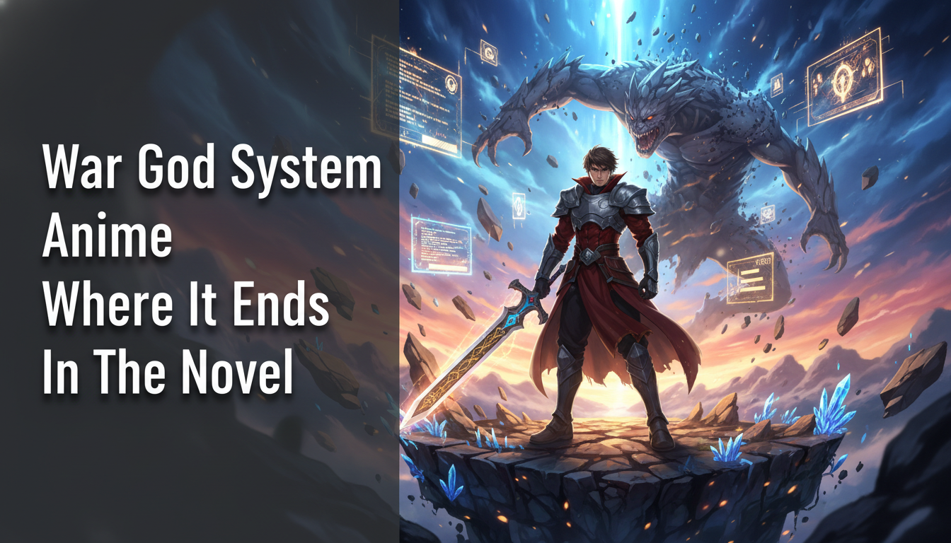 War God System Anime Where It Ends In The Novel - MangaShed