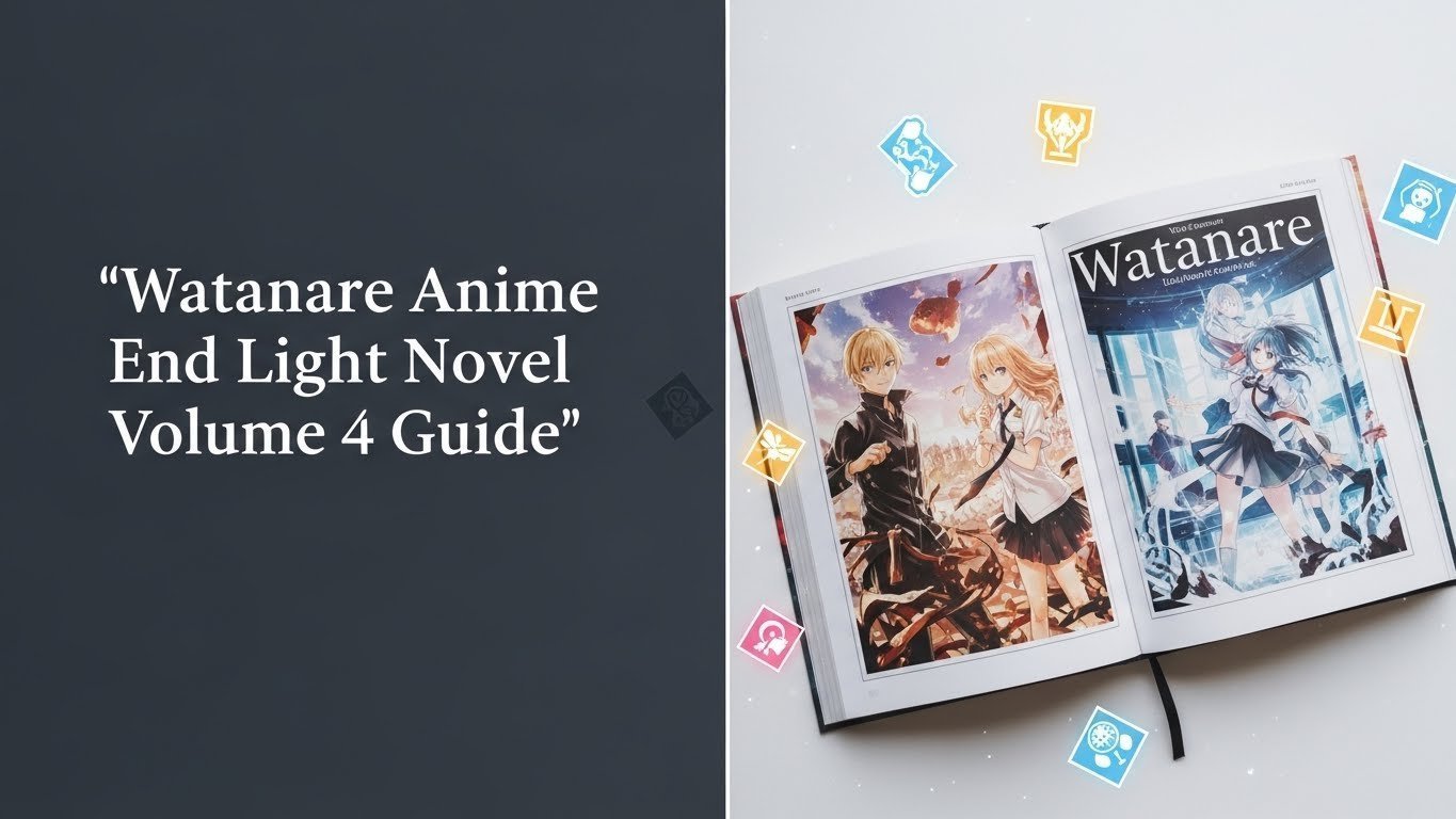 Watanare Anime End Light Novel Volume 4 Guide - MangaShed