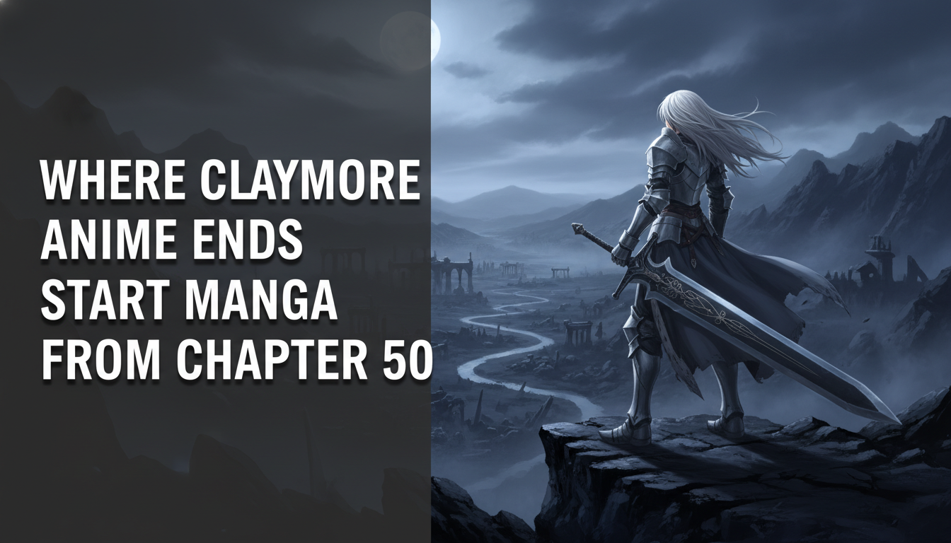 Where Claymore Anime Ends Start Manga From Chapter 50 - MangaShed