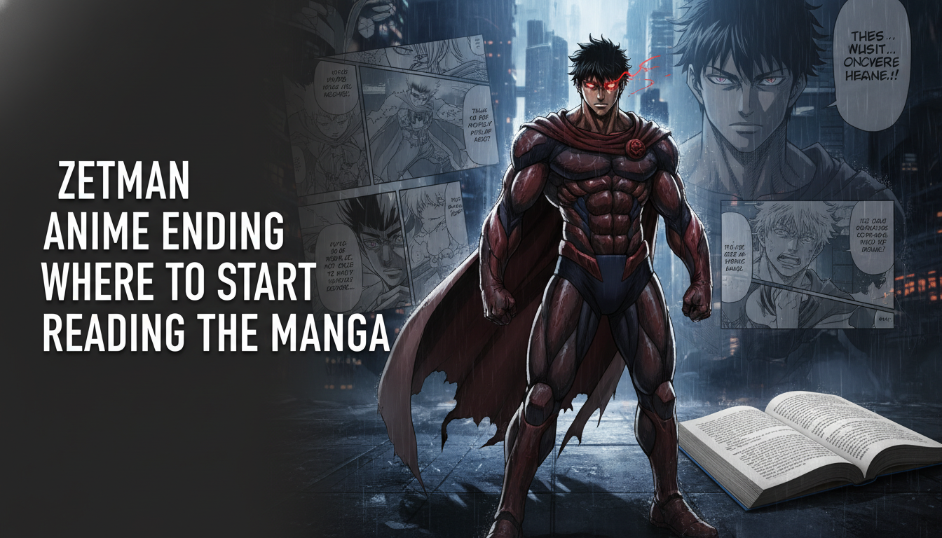 Zetman Anime Ending Where To Start Reading The Manga - MangaShed